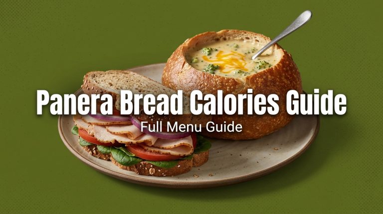 Panera Bread Calories – Full Menu Guide